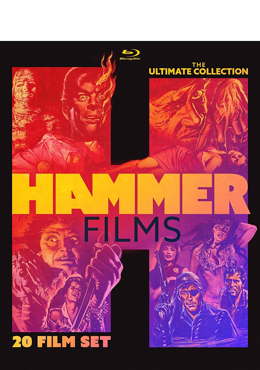 Hammer Films: The Ultimate Collection 20 Film Set – Mill Creek Blu-ray ...