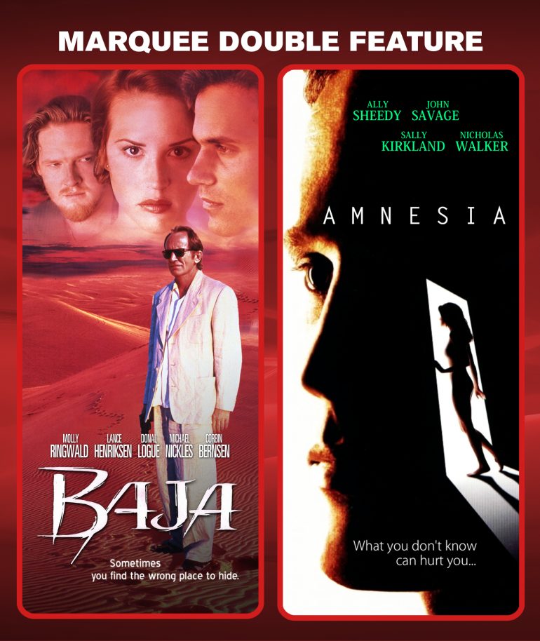 Baja (1995) / Amnesia (1996) Marquee Blu-ray Double Feature Review - The Movie Elite