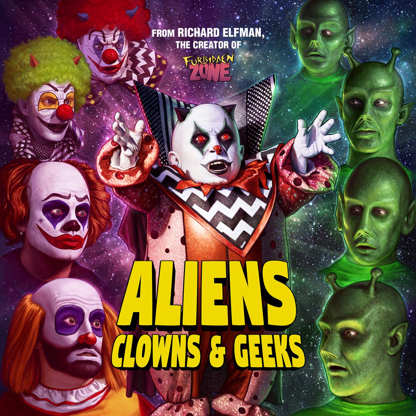 Aliens, Clowns & Geeks by Danny Elfman and Ego Plum (2022) Soundtrack ...