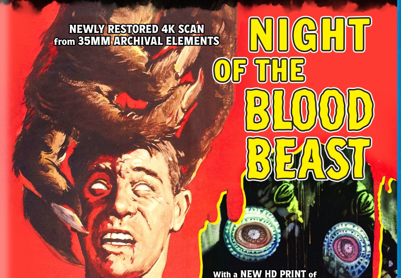 Night of the Blood Beast (1958) / Attack of the Giant Leeches (1959 ...